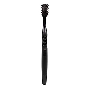 Ooak Toothbrush, Tapered V++Arc Bristles, XL Brush Head 2 Pack Black