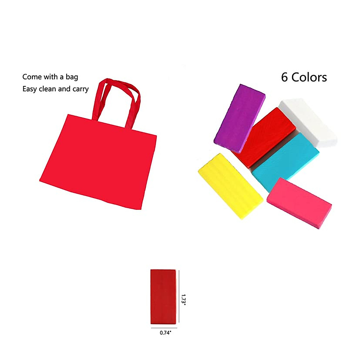 Joqutoys 600 PCS Dominoes Set for Kids, Wooden Domino Building Blocks, 6 Colors Bulk Dominoes Racing Tiles Games with Extra 26 Add-on Blocks and Storage Bag, Educational Toys for Kids Birthday Party