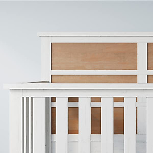 Child Craft Ocean Grove 4-in-1 Convertible Crib, Converts from Crib to Toddler Bed, Day Bed and Full Bed