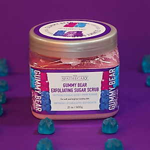 The Spathecary Body Scrub, Exfoliating-Nourishing-Refreshing-Smoothing Body Care 21 oz. (21 oz, Gummy Bear)