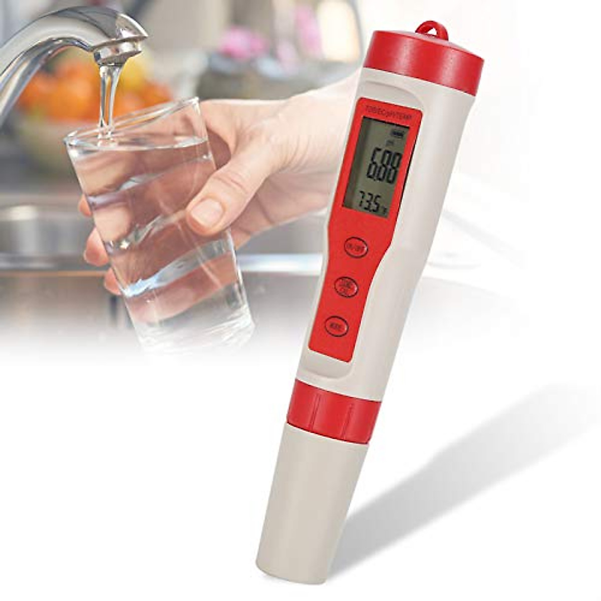 4 In 1 Function Ph Tds Ec Temp Digital Water Quality Tester Monitor Meter Test Pen
