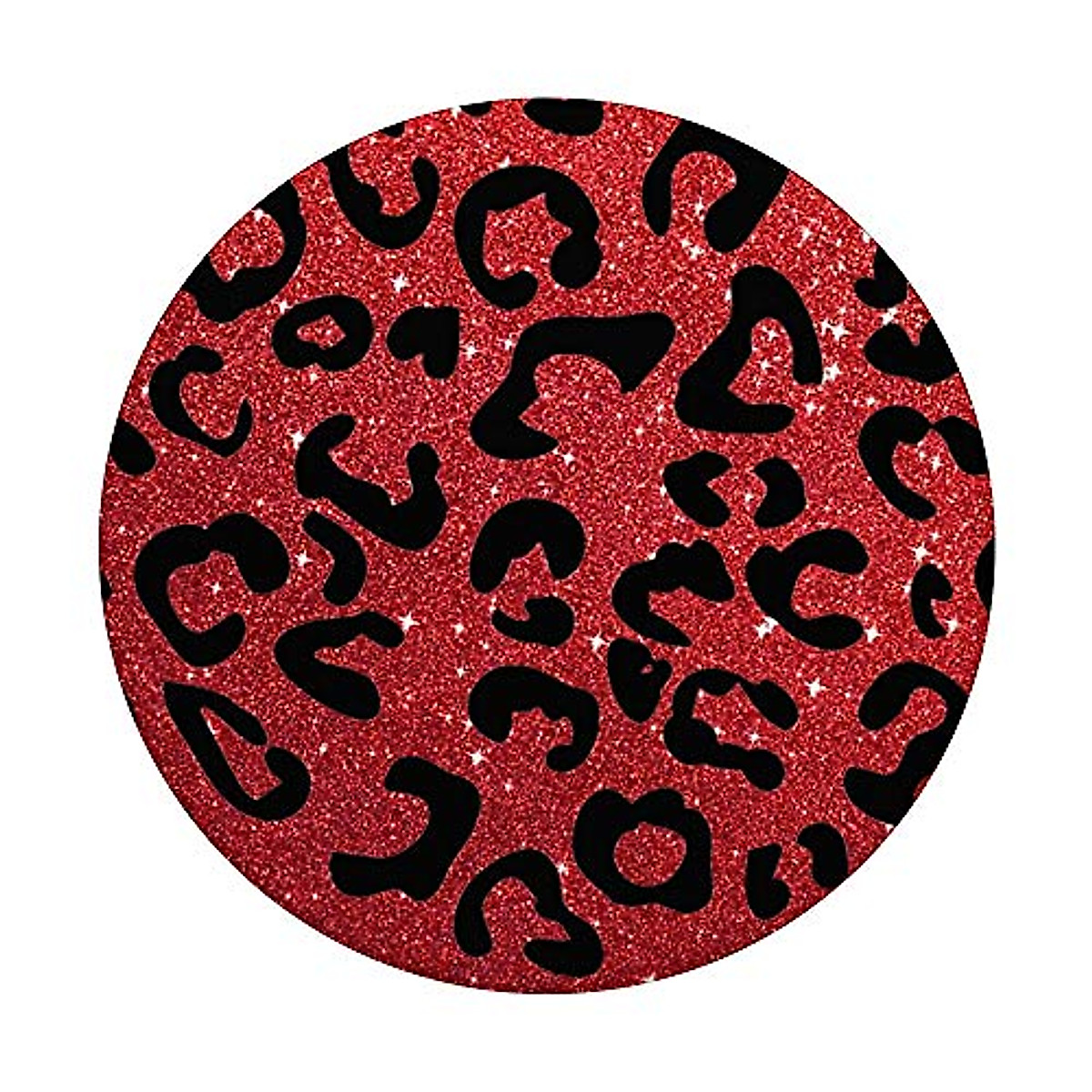 Red, Leopard Print, Cheetah, White Sparkle, Cougar, Cute PopSockets PopGrip: Swappable Grip for Phones & Tablets