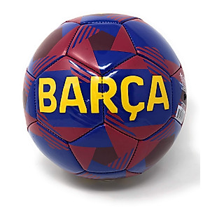 FC Barcelona Soccer Ball Size 5 Messi Barca Futbol Balon de Futbol Official Licensed - Great for Kids Soccer Ball, Players, Trainers, Coaches | Soccer Training | Practice | Shooting Drills | Skills