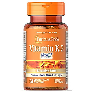 Puritans Pride Vitamin K-2 Menaq7 50 Mcg