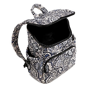 Vera Bradley Women's Featherweight Backpack Bookbag, Stratford Paisley, One Size