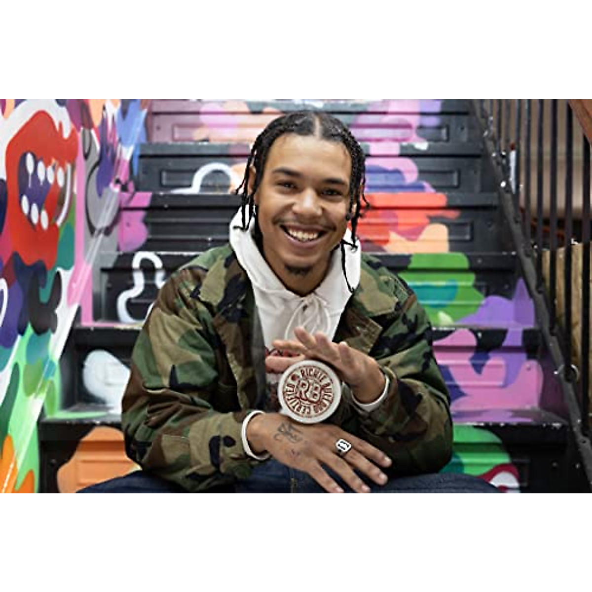 Hustle Butter Tattoo Aftercare 1 fl oz Travel Sized Tattoo Balm, Heals + Protects New Tattoos and Rejuvenates Older Tattoos - 100% Vegan Tattoo Cream No-Petroleum