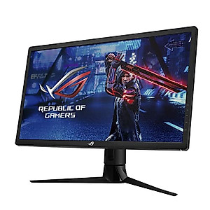 ASUS ROG Strix 27” 4K HDR 144Hz DSC Gaming Monitor (XG27UQR) - UHD (3840 x 2160), IPS, 1ms, Extreme Low Motion Blur, DisplayHDR 400, DCI-P3 90%, G-SYNC Compatible, Eye Care, DisplayPort, HDMI, USB 3.0
