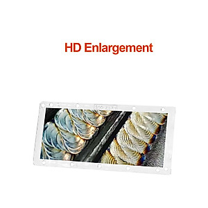 JHTii 5pcs Welding Cheater Lens, 1.0/1.5/2.0/2.5/3.0 Diopter Cheater Lens for Welding Helmet, Durable, Lightweight, 2" Height x 4.25" Length Compatible with Most Welding Helmet