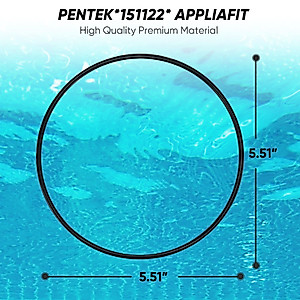 KTWT 151122 Water Filter O Ring Rubber O-Ring for Pentek Big Blue, Pentek Water Filters 152032, 4001756, 151122-03 151122-27, 01019189 Water Filter O Ring (5 Pack)