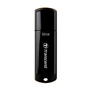 Transcend 32GB JF700 USB Flash Drive, USB3.1 Gen1, Black - TS32GJF700