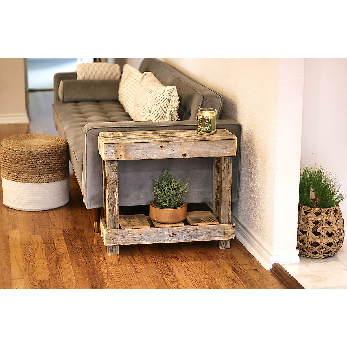 Luxe Accent Side Table (Natural)