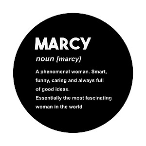 Marcy Name PopSockets PopGrip: Swappable Grip for Phones & Tablets