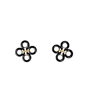 Tory Burch Britten Cut Out Studs Earrings