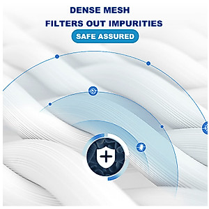 WISHDIAM 40 Pack Pool Skimmer Socks, Works Perfect with The Pool Skimmer for Inground and Above Ground Pool/Pool Skimmer Basket