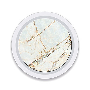 MightySkins Glossy Glitter Skin Compatible with Apple AirTag (Original) 4 Pack of Skins - Antique Marble | Protective, Durable High-Gloss Glitter Finish | Easy to Apply | Made in The USA