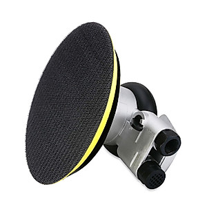 6" Air Random Orbit Sander, 12,000RPM Heavy Duty Dual Action Pneumatic Palm Sander