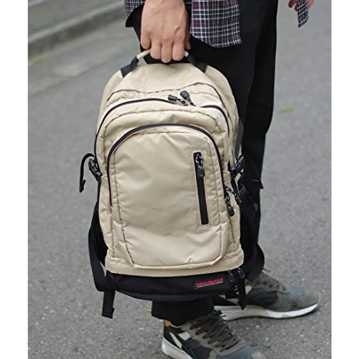NOMADIC(ノーマディック) Men's Backpack, Navy, One Size