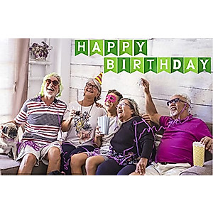 Green Birthday Banner For Birthday Banner Party Supplies Decoration