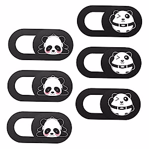 SOLUSTRE Computer Camera Computers Laptops 6 Pieces Cover Pattern for Lid Sliding Webcam Anti-Peeping Web Laptop Privacy Phone Camera Cute Blocker Slide Tablet Computer Camera Computers Laptops