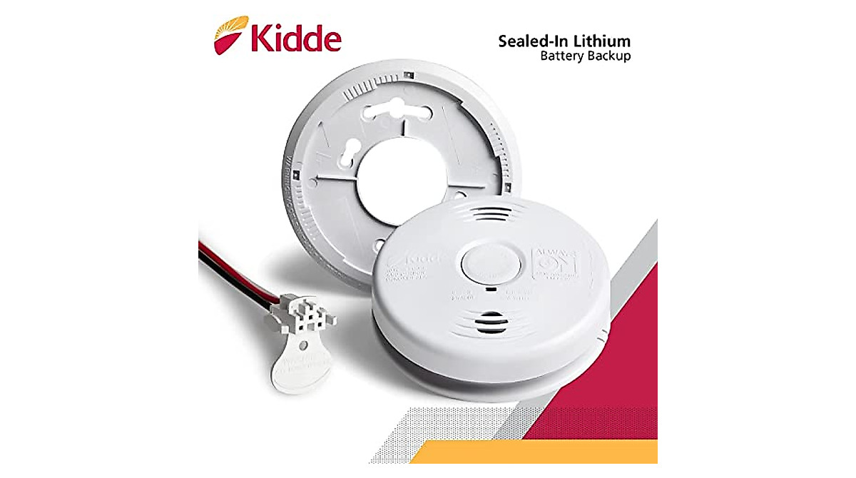 Kidde Smoke & CO Detector - 10-Year Battery Backup
