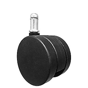 Herman Miller 2.5-Inch Aeron Office Chair Replacement Caster Set for Standard Carpet (Set of 5)