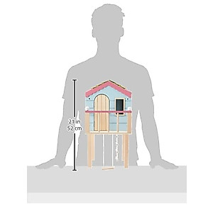 Lottie Dollhouse by Lottie | Wooden Tree House for Lottie Dolls | Wooden Doll House Playset | Made with Real Wood