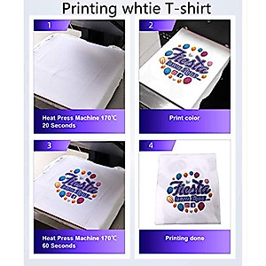 Hrm A4 DTG T-Shirt Printing Machine Dark/Light Tshirt Printer 110v or 220v