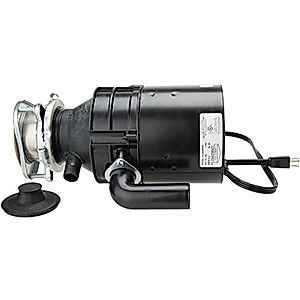 Whirlpool GC2000PE 1/2 hp in Sink Disposer with power cord, Black