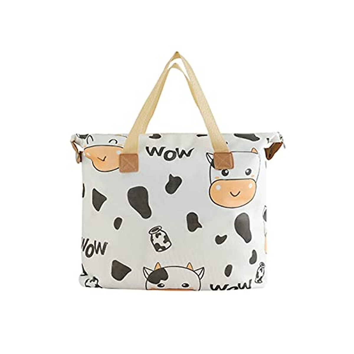 Askfairy Large Clothes Storage Bags, Foldable Storage Bags for Clothes, Comforter, Blanket, Pillow with Sturdy Zipper and Reinforced Thick Fabric Handle