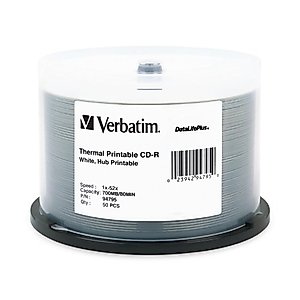 VERBATIM 94795 / DataLifePlus 94795 CD Recordable Media - CD-R - 52x - 700 MB - 50 Pack Spindle