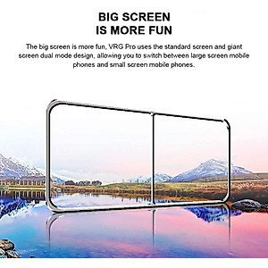 VR Headset, VR Glasses, VR Goggles-for 3D VR Movies Video Games, Play Mobile Games & 360 Movies, VR Headset with Remote Controller Virtual Reality Headset for 5.0-7.0inches iPhone & Android