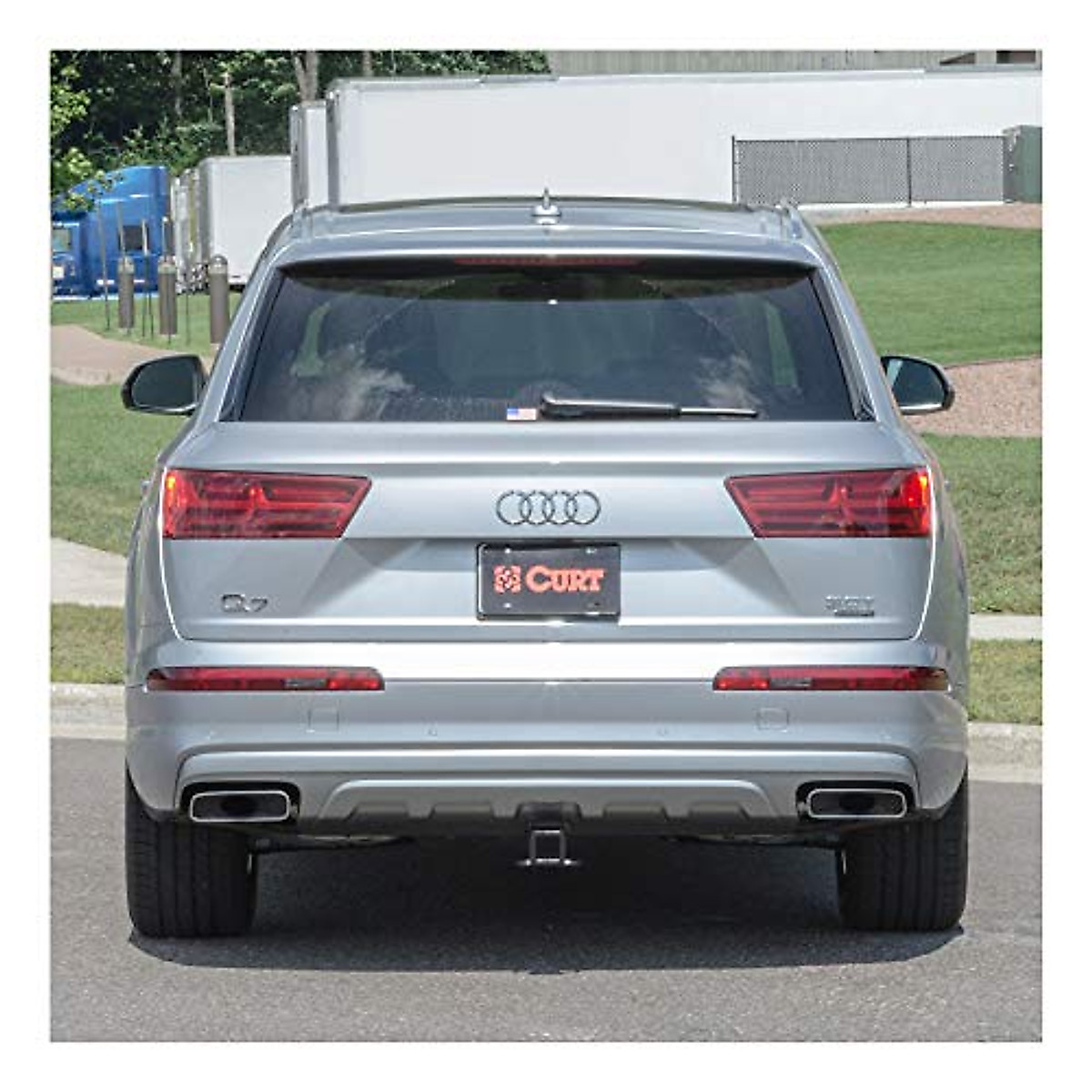 CURT 13277 Class 3 Trailer Hitch, 2-Inch Receiver, Fits Select Audi Q7