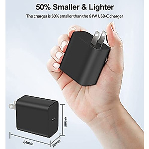 45W USB C Charger Super Fast Charging Block Type C Wall Charger Supports Super Fast Charging 2.0 for Samsung Galaxy S23 Ultra/S23+/S23, S22/S21/S20/Note 20/Note 10, PPS Charger Block (2 Pack)