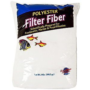 Blue Ribbon Pet Products ABLPLY14 Polyester Floss Bag Filter Media, 14-Ounce