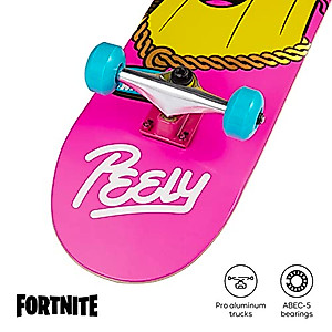 Fortnite 31" Skateboard - Cruiser Skateboard with Printed Graphic Grip Tape, ABEC-5 Bearings, Durable Deck & Smooth Wheels