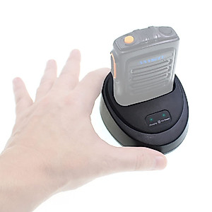 KJDEYT Desktop Charger Dock for Inrico B01 B02 Wireless Bluetooth Microphone (8.4V Output)