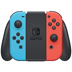 Nintendo Switch – Neon Red and Neon Blue Joy-Con Super Mario Party (Renewed)