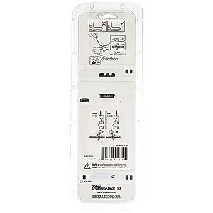 Husqvarna kit Chainsaw Chain File, Silver
