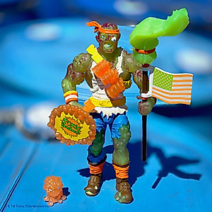 Super7 Toxic Crusader Ultimates: Radioactive Red Rage Toxie Action Figure,Multicolor