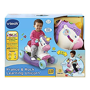 VTech Prance and Rock Learning Unicorn, Multicolor