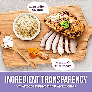 Health Extension Little Bites Weight Control Dry Dog Food, Grain-Free, Natural Food for Overweight Adult Dogs with Added Vitamins & Mineral, Include Lite Chicken & Brown Rice Recipe (15 lbs)