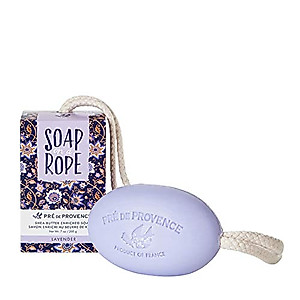Pre de Provence Soap On a Rope, Lavender, 200 Gram