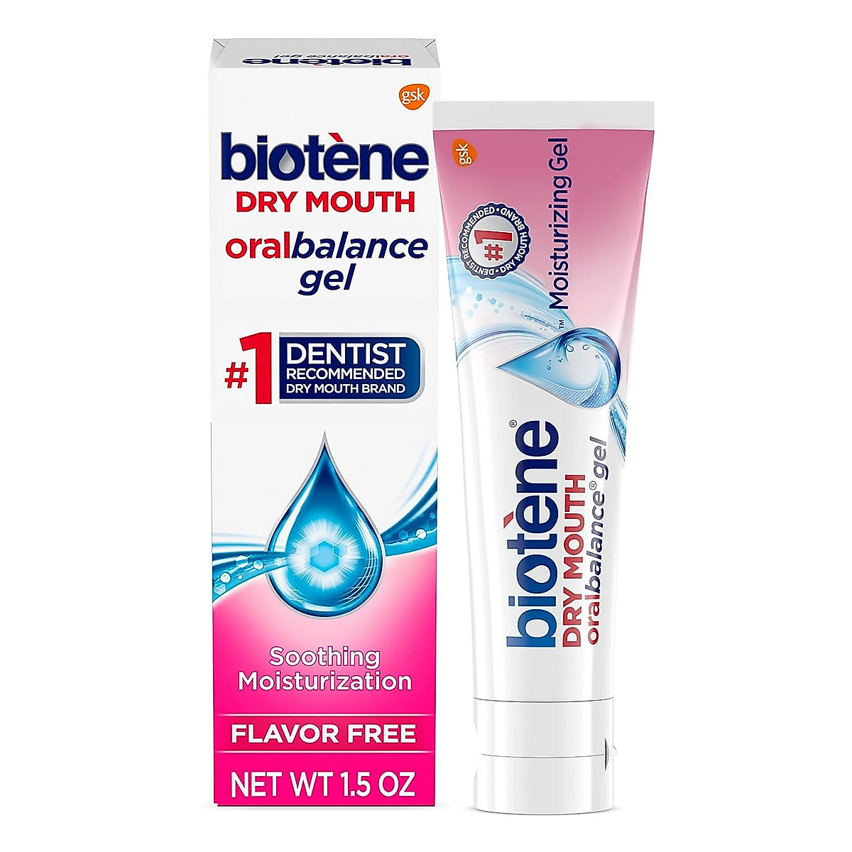 biotene Oralbalance Dry Mouth Moisturizer Gel 1.50 oz (Pack of 6)