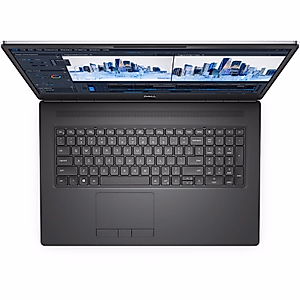 Dell Precision 7000 7760 Workstation Laptop (2021) | 17.3" FHD | Core i7 - 2TB SSD + 2TB SSD - 32GB RAM | 8 Cores @ 4.8 GHz - 11th Gen CPU Win 11 Pro (Renewed)