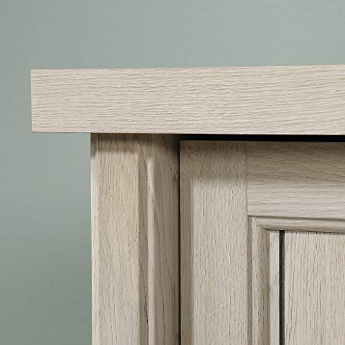 Sauder Costa Credenza, Chalked Chestnut finish