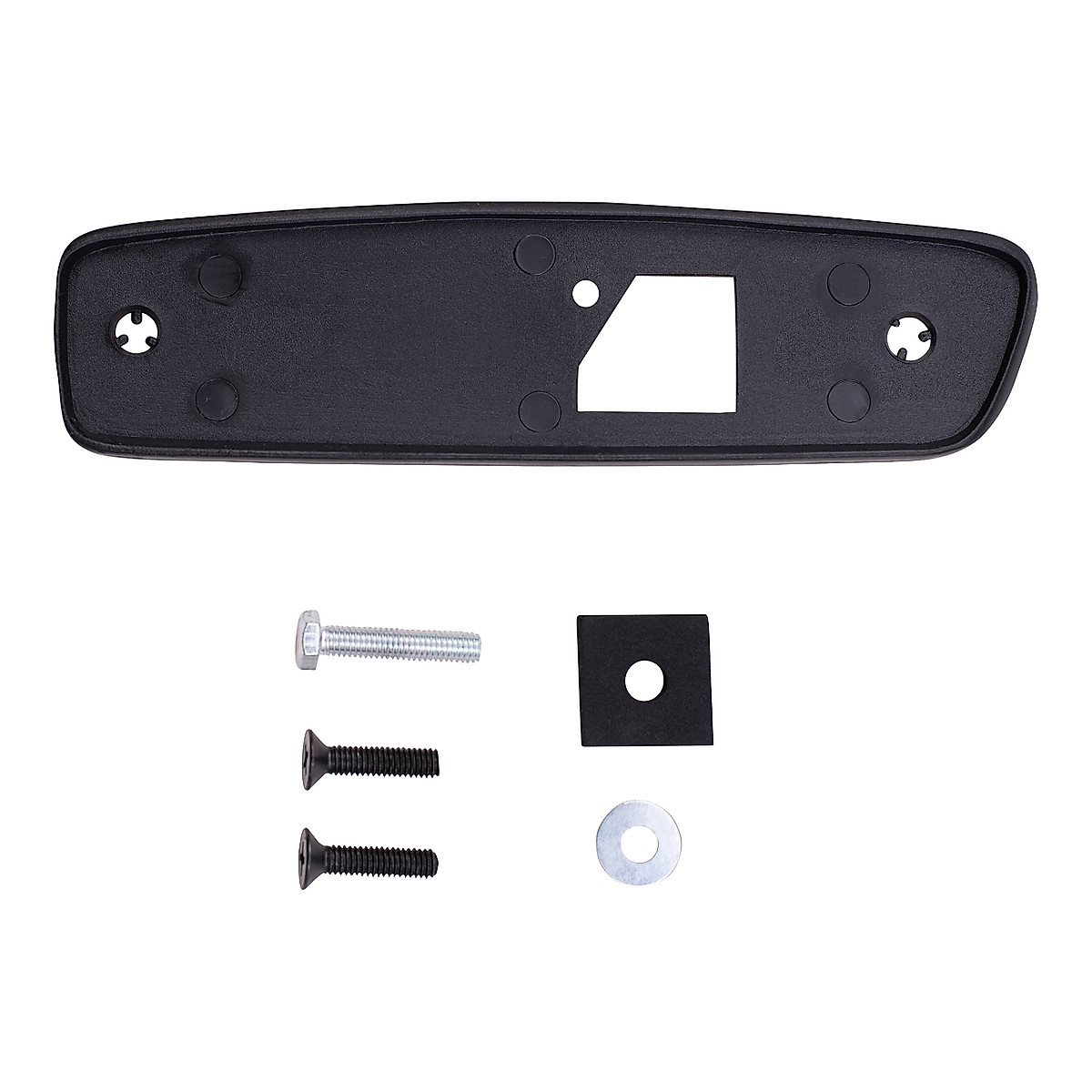 Driver and Passenger Manual Side View Paddle Type Mirrors Replacement for 1992-1996 F150 F250 F350 Pickup Truck