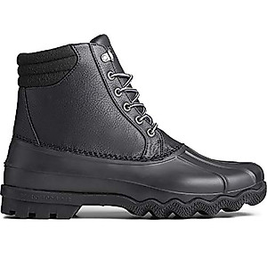 Sperry Top-Sider Men's Seasonal Avenue Duck Boot, Black, 10
