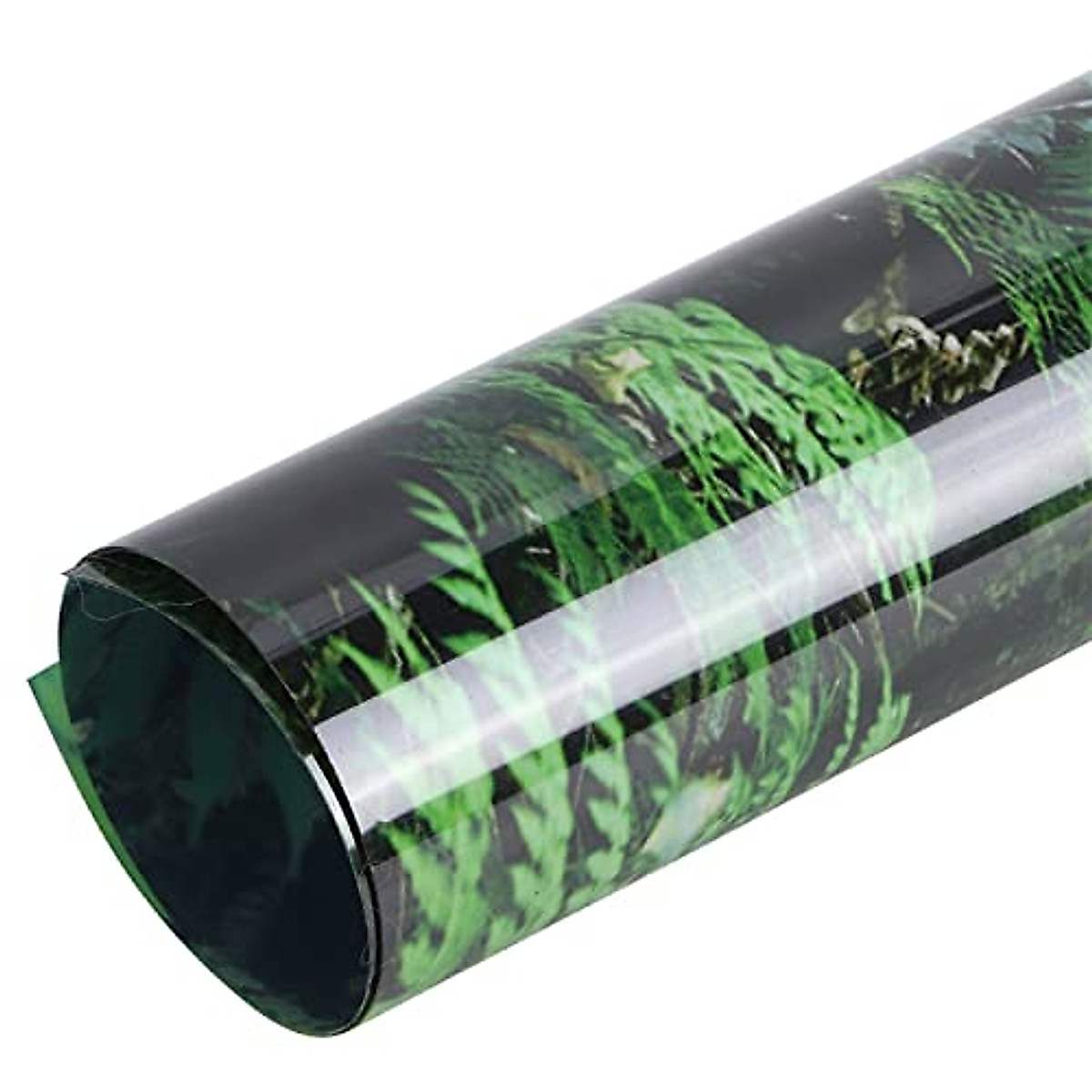 Yuehuam Fish Tank Background PVC 3D Aquarium Rainforest Background Poster Fish Tank Wall Picture Painting Decoration Self Adhesive Sticker for Reptile Box(Various Sizes)