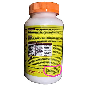 Fiber Capsules Kirkland Therapy for Regularity/Fiber Supplement, 360 capsules - Compare to the Active Ingredient in Metamucil Capsules