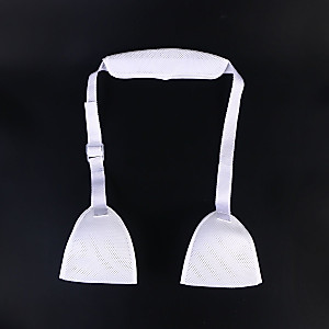Toddler Suspenders Support Belt Cuff White Child